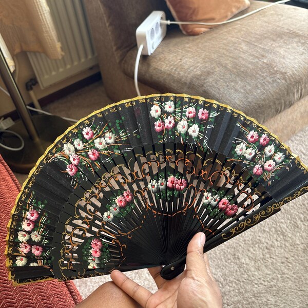 Sweetie Lace Hand Held Fan - Etsy