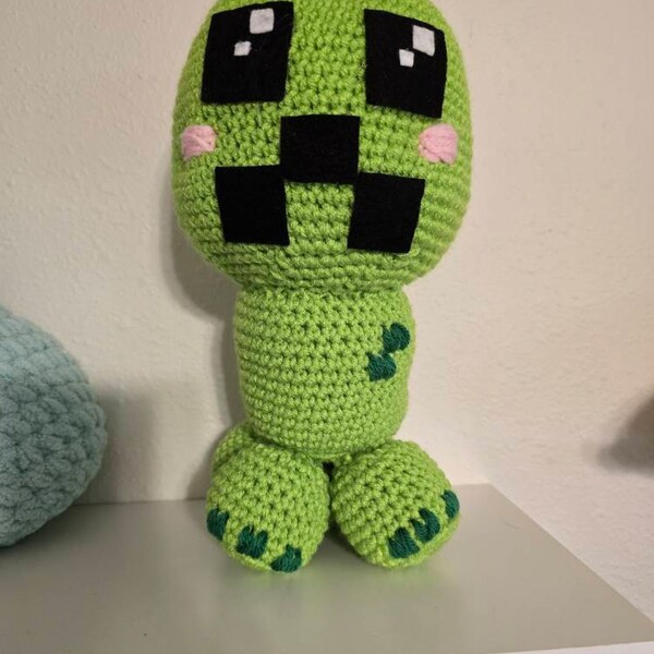 Creeper Amigurumi Crochet Pattern Pdf Pdf-pattern ENG / SPA Amigurumi ...