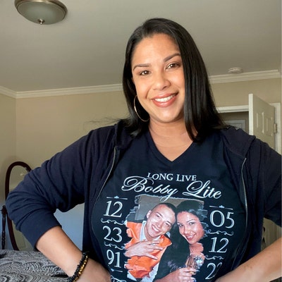 Custom Memorial Shirt Long Live Personalized Funeral Tshirt in Loving ...