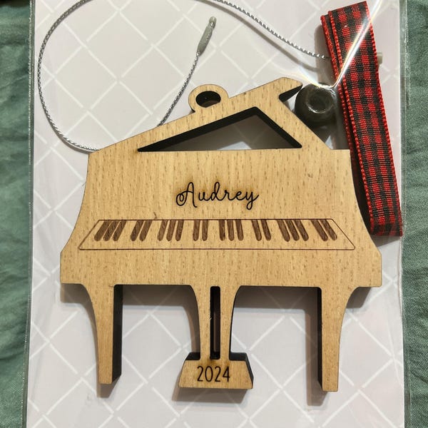 Personalized Wooden Grand Piano Keychain, Musician Gift, Music Gifts ...