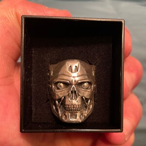 Terminator Ring , T-800 , Endoskeleton , 3D Print , Oxidized ...