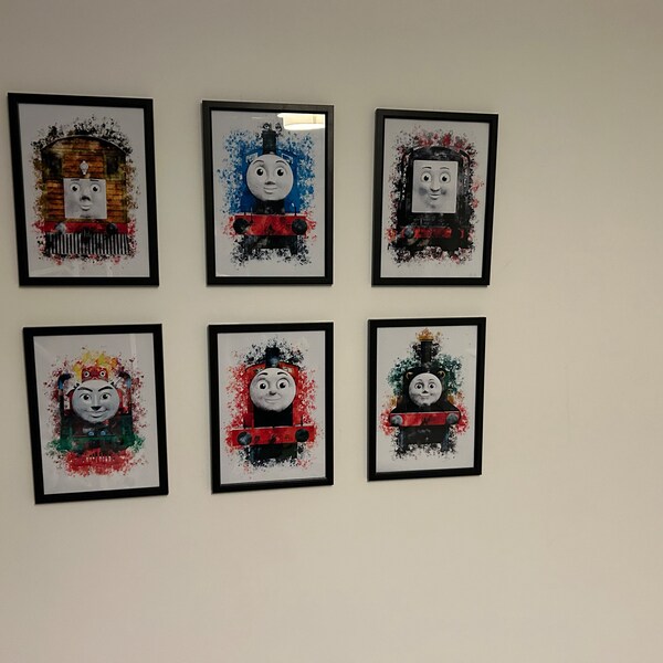 The Simpsons Wall Art the Simpsons Wall Prints A4 Unframed Physical ...