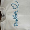 Teacher Embroidery Design, MACHINE EMBROIDERY, Teacher Love, Best ...