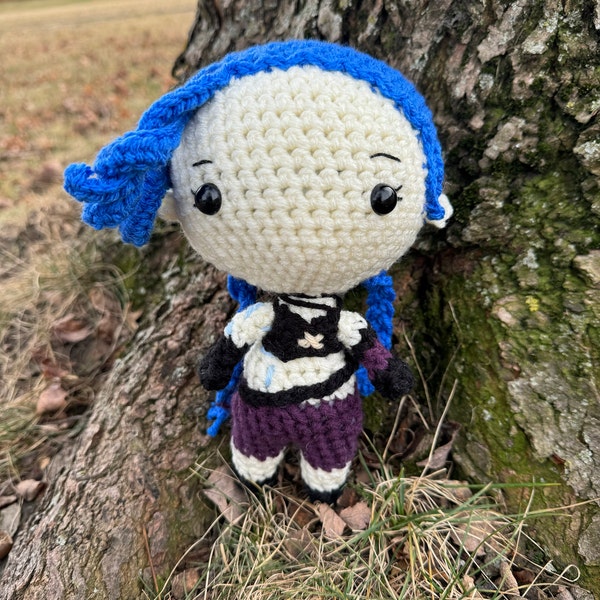 PDF: Jinx Inspired Amigurumi Doll - Crochet Pattern by Crochelandia - Etsy