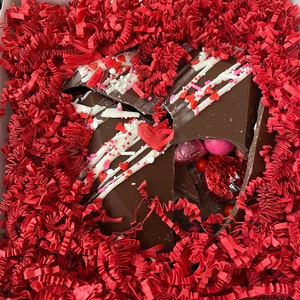 Le Chocolat Du Bouchard's Ruby Rose Solid Chocolate - Etsy