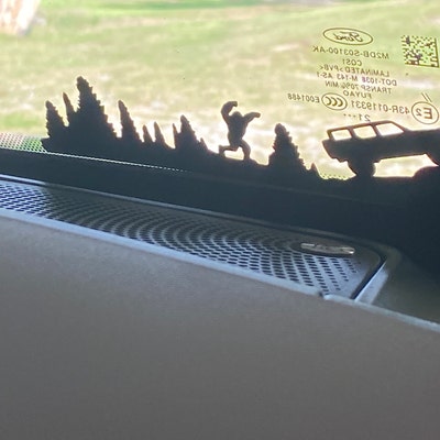Sasquatch Foot Forest Decal - Etsy