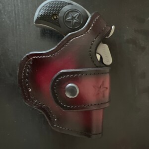 Western Leather Cowboy Holster Colt SSA Colt Python - Etsy