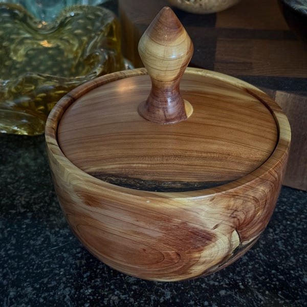 Segmented Wood 'pot' - Etsy