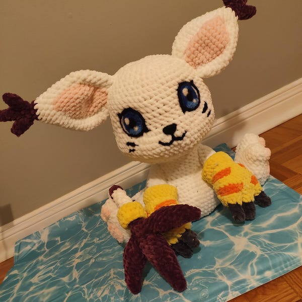 Holy Cat Monster - Crochet Pattern DIGITAL PDF - Amigurumi Tutorial - Etsy