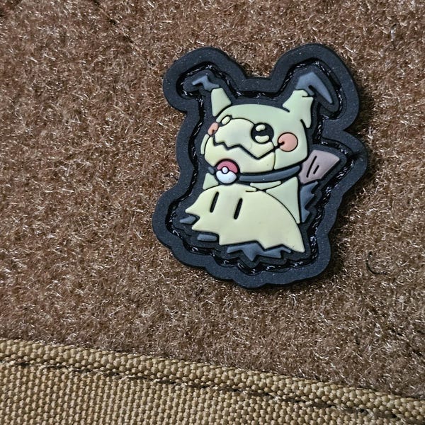 Swordsman Slayer Anime Neko Ranger Eye Patch, Hook and Loop Morale ...