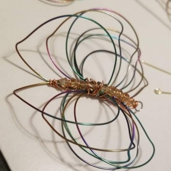 Peacock Rainbow Anodized Titanium Wire - Pure Surgical Grade 1 - Gauge ...