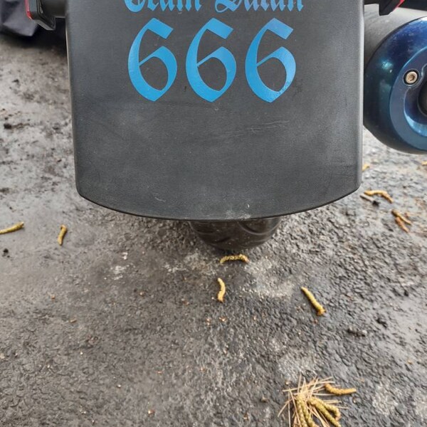 TEAM SATAN 666 STICKER Decal Vinyl Black Death Metal Goth Gothic ...