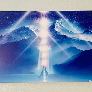 Sacred Sedona Petroglyph Artwork, Ancient Symbols Spiritual Art, Red ...