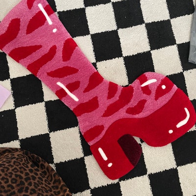 Custom Hand Tufted Rug / Funny Rug Soft and Aesthetic - Etsy