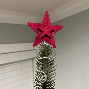 Cute Heart Topper Christmas Tree First Christmas Together - Etsy