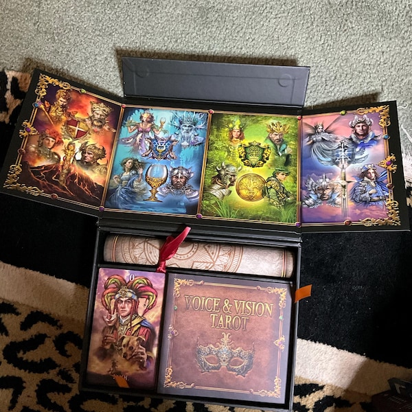 Tarot Deck - Special Edition - Voice & Vision Tarot - Etsy