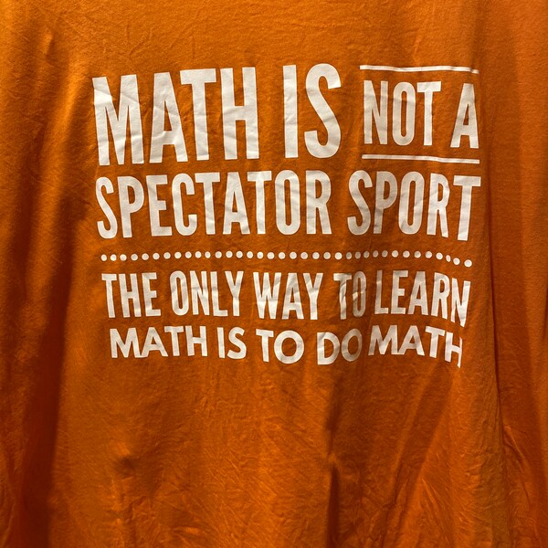 Math is Not A Spectator Sport Shirt Funny Math Teacher Shirt Funny Math ...