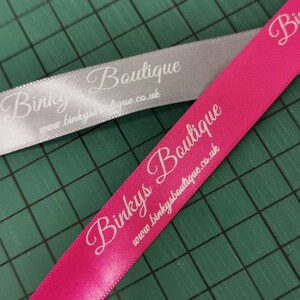 Corporate Ribbon Business Branded Ribbon Personalised | Etsy UK