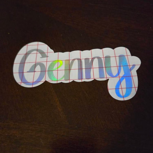 Layered Vinyl Sticker, Name Decal for Tumblers, Name Stickers for ...