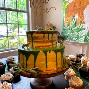 Safari Metallic Gold Animals - Etsy