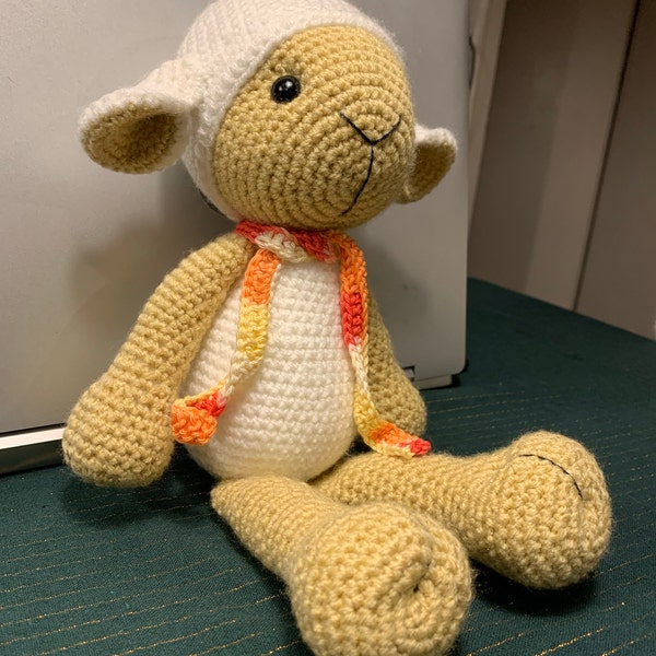 Crochet Sheep PATTERN - Amigurumi Pdf Tutorial - LISA the Sheep ...