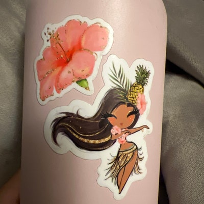 Adeline Mermaid Girl Decal Hawaii Waterproof Little Mermaid Sticker ...