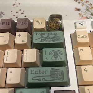 Retro Gaming Handmade Artisan Keycaps for Cherry MX Mechanical Gaming ...