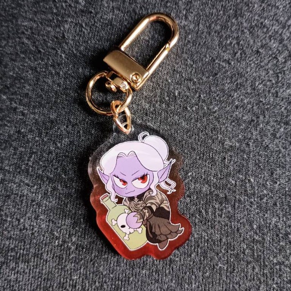 Baldur’s Gate 3 BG3 Acrylic Keychain Minthara Astarion Wyll Lae’zel ...