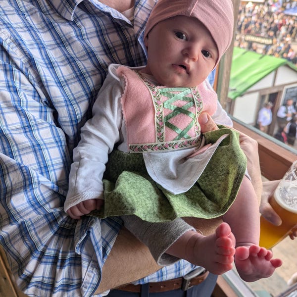 Sister Set Dirndl, Baby Dirndl, Toddler Dirndl, German Dress ...