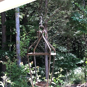 Hand Forged Dinner Bell Triangle Dinner Bell Triangle Gong | Etsy