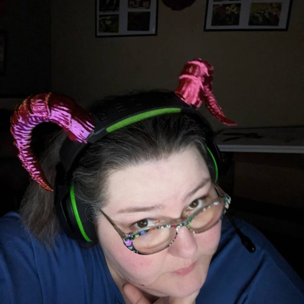 Ram Horns Attachment for Headset, Gaming and Streaming Headset ...