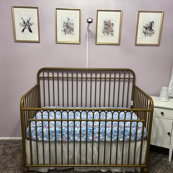 Set of Six Magical Wizard School Prints | Neutral Floral Watercolor ...