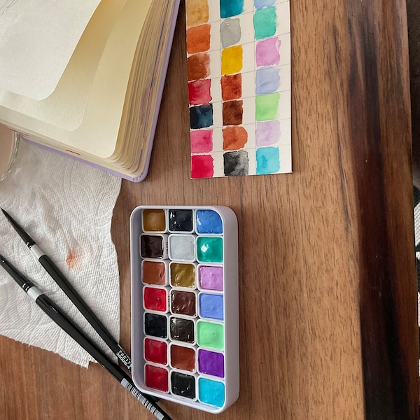 Daniel Smith Watercolor Palette - Choose Your Own Colors! - Etsy
