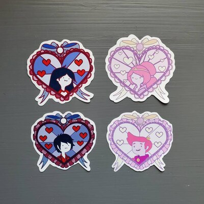 Princess Bubblegum Sticker,marceline Sticker, Bubbline Sticker ...