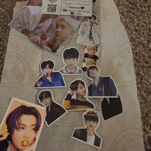 BTS With Logo Lightbox 3D Papercut Lightbox Shadow Box - Etsy