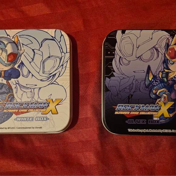 Mega Man X Ultimate Card Collection Holographic Card Sets (art by ...