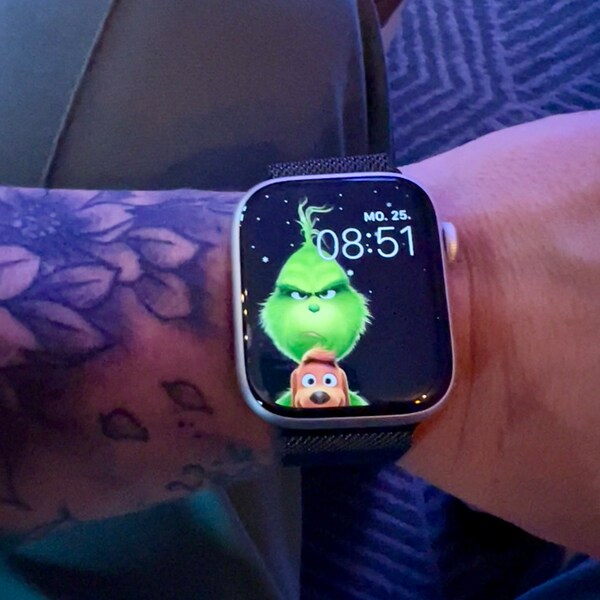 Glitter Apple Watch Wallpaper Set of 3, Diamond Smartwatch Background ...