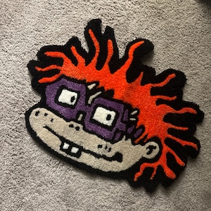 Koi Yin Yang Fish Rug Custom Asian Tufted Rug Fluffy & Soft Tufting - Etsy