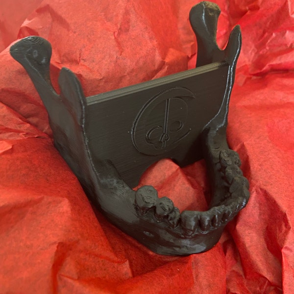 Lower Jaw Phone Holder • Gothic Home Decor • 3D Printed - Etsy