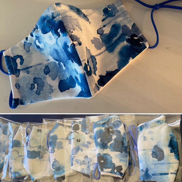 Face Mask With Nose Wire Filter Pocket and by FaceMasksForSaleNow