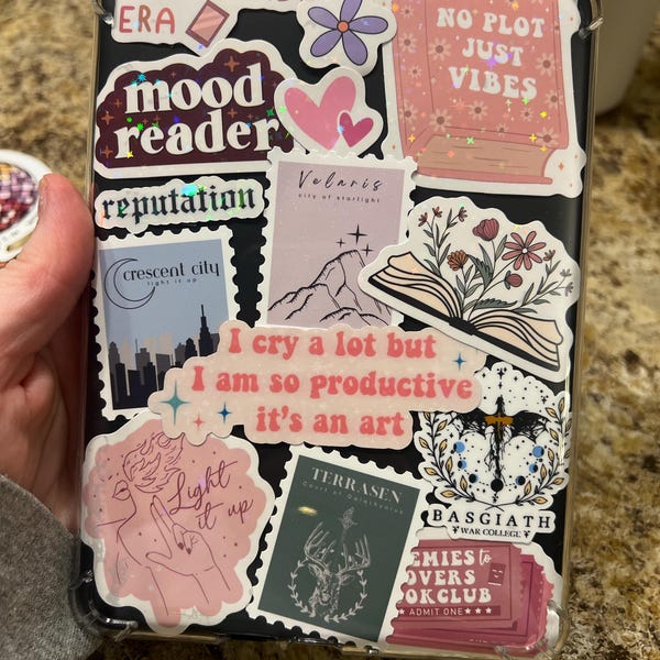 SJM Cities Stamp Sticker Pack VINYL STICKER Velaris City of Starlight ...