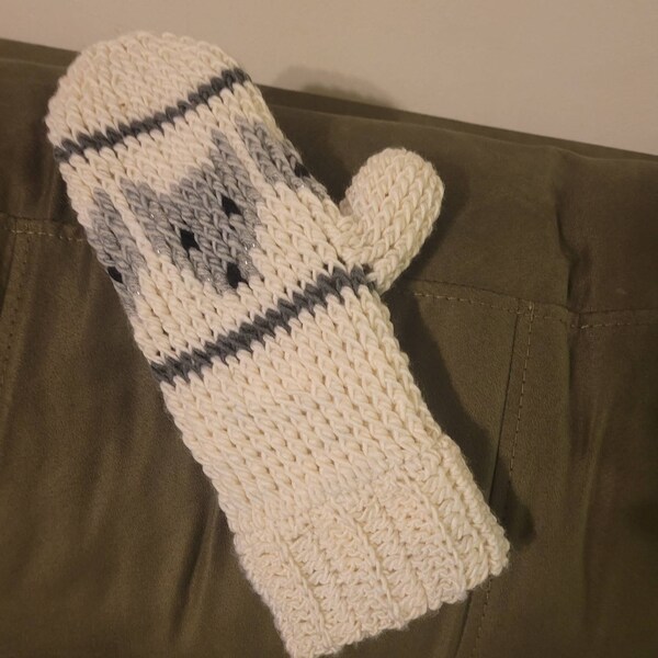 Crochet Fox Mittens, Crochet Pattern, Crochet Mittens, Mittens, Easy ...