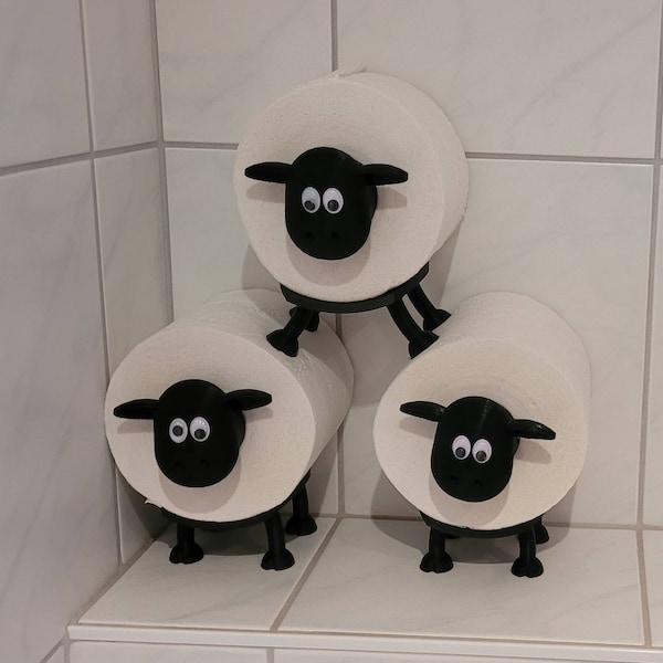 Mährry toiletrolhouder schaap Badkamerdecoratie toiletrolhouder WC ...