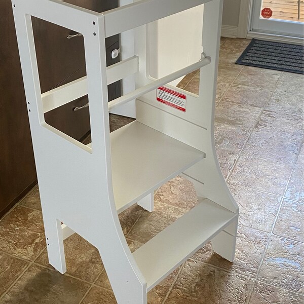 Learning Stand, Learning Kitchen Tower, Montessori Tower, Children's ...