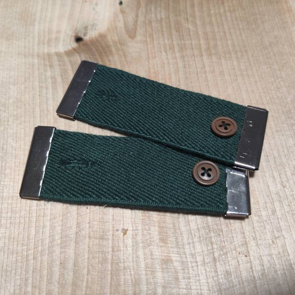 10 Metal Webbing Belt End Tips / 20-25-30-40 and 49mm / Belt Ends for ...