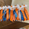 Cheer Team Ribbon Zipper Pull Name Tags, Cheer Bag Tag - Etsy