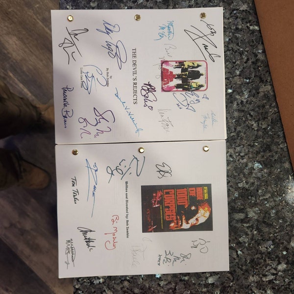 Some Like It Hot Movie Script Signed Screenplay Autographed Marilyn ...