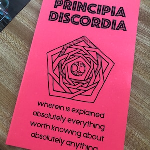 Principia Discordia Malaclypse the Younger Omar Khayyam Ravenhurst ...