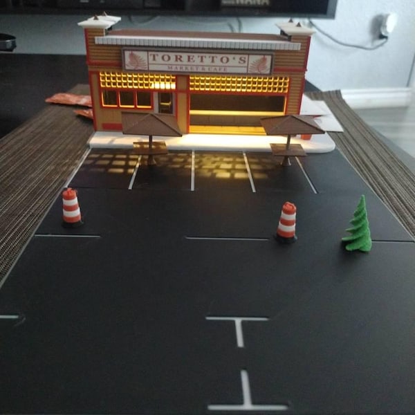 1/64 Model Cars Diorama Model Diecast - Car Wash Station! - 3D Printed ...