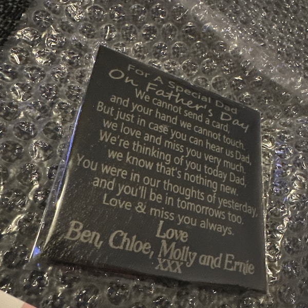 Personalised Biker Memorial Plaque Motorbike Slate Motorcycle Grave ...